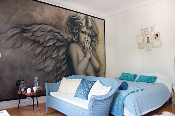 Chambre Ariel Dans Une Maison De Maître - Caudebec-en-Caux