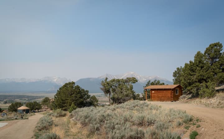 Rustic Dry Camping Cabin 5 At Bv Overlook - Buena Vista, CO