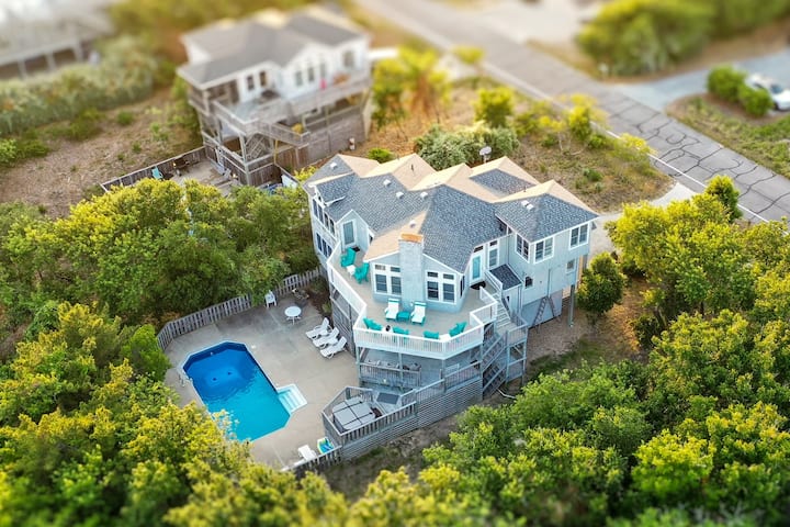 Seak Obx Escape- Bocce, Pool, Gym In Heart Of Duck - Duck, NC