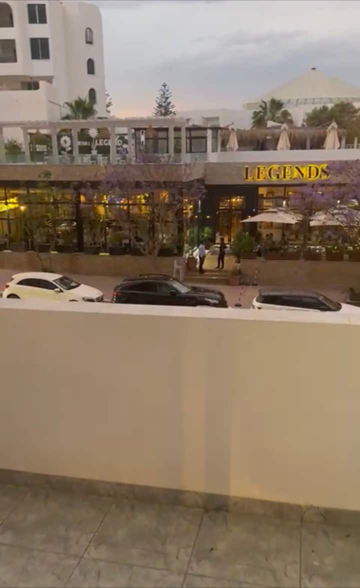 Hana-apart- Balcony-city-beach-first Floor - Sousse
