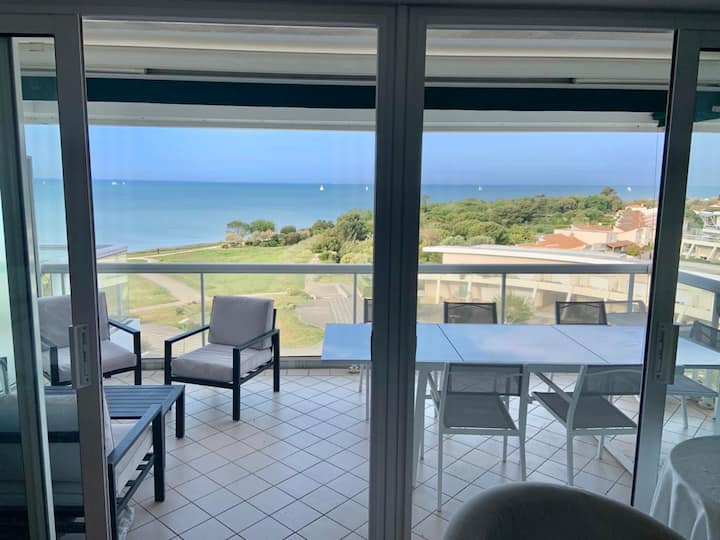 Appartement 5 Personnes Vue Imprenable Sur La Mer - Châtelaillon-Plage