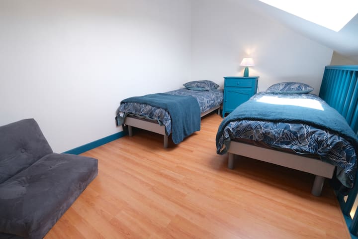 Chez Flo Et Yann Chambre Paon - Chinon