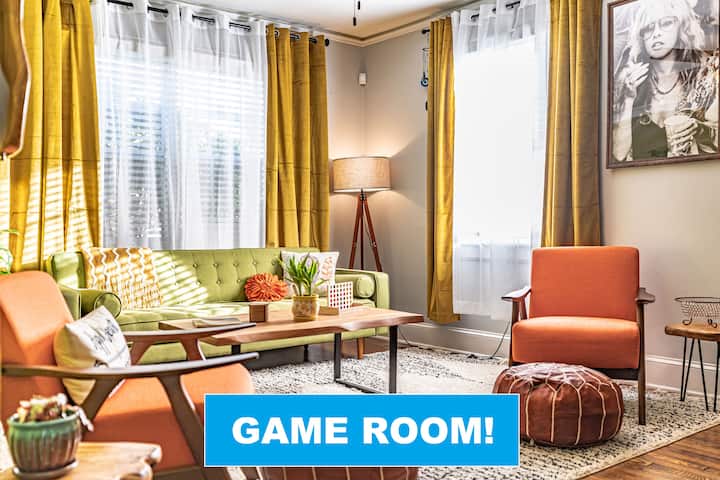 Vintage*game Room*retro*pet Friendly - Fayetteville, NC