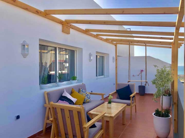 Rabat Cozy Apartment With Big Terrace And View - Rabat