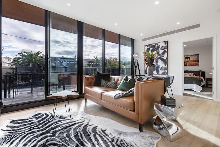 ◤Trendy New York-style Condo In Vibrant St Kilda◢ - セント・キルダ
