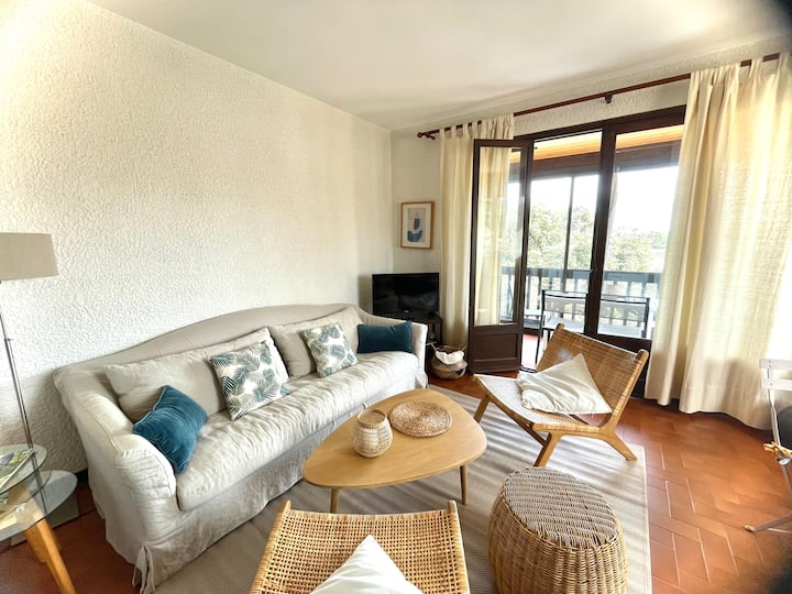 T2 Vue Mer Dans Résidence Avec Piscine - Porquerolles