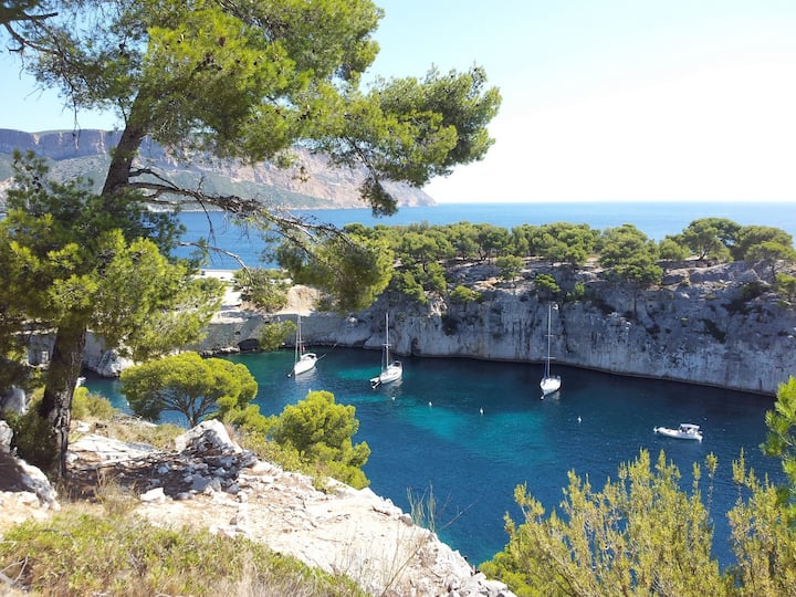 Proch Cassis  Sur Les Hauteurs Calme Vue Dominante - Carnoux-en-Provence