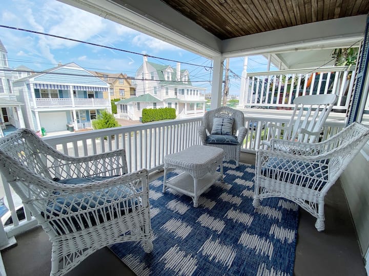 The Victoria & Albert -5 Patios, Bbq, Beach Passes - Belmar, NJ