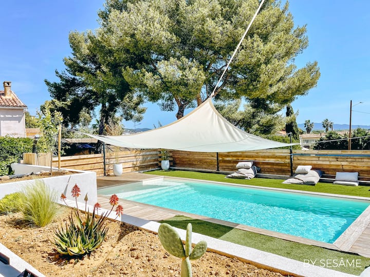 Villa Tinco L'almanarre à 5mn De La Plage & Gare - Giens