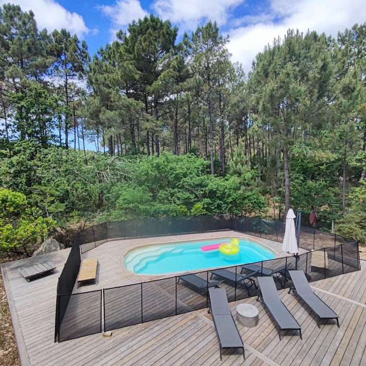 Superbe Villa à 300m Du Lac Et 5 Min De L'océan ! - Biscarrosse