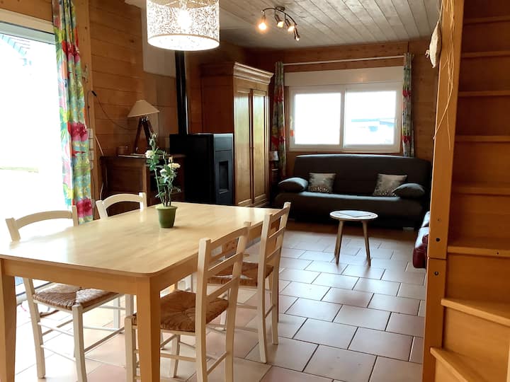 Maisonnette En Bois Face à La Baie Des Veys - Carentan
