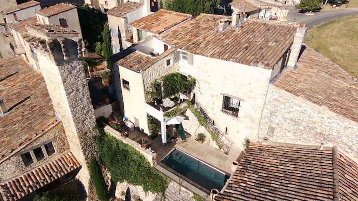 Luberon Maison, Vue Panoramique, Piscine & Sauna - Vaucluse