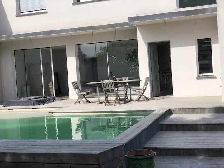 Villa Contemporaine Piscine à 500m De La Plage - Sainte-Marie-la-Mer