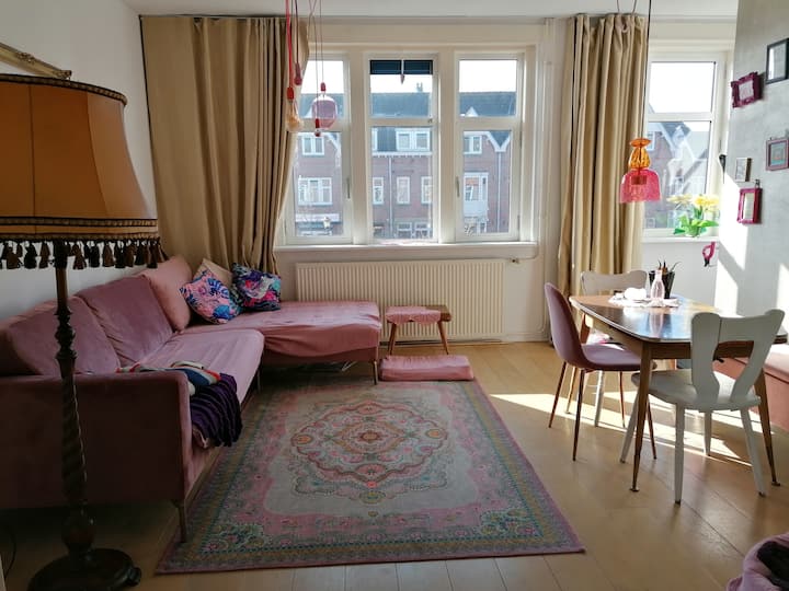 Room In A Quiet Colorful Apartment Amsterdam Noord - Amsterdam