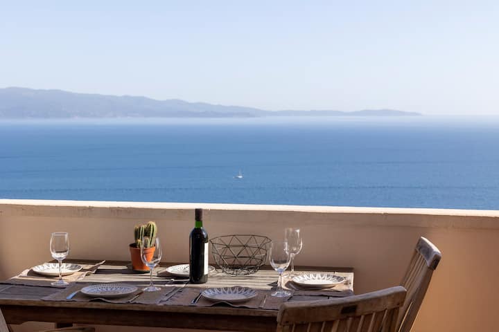 Appartement T4 à La Vue Incroyable, Sanguinaires! - Ajaccio