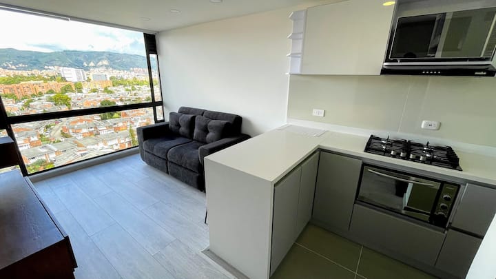 Moderno Apartamento Gran Vista - Fast Wifi & Gym - Bogotá