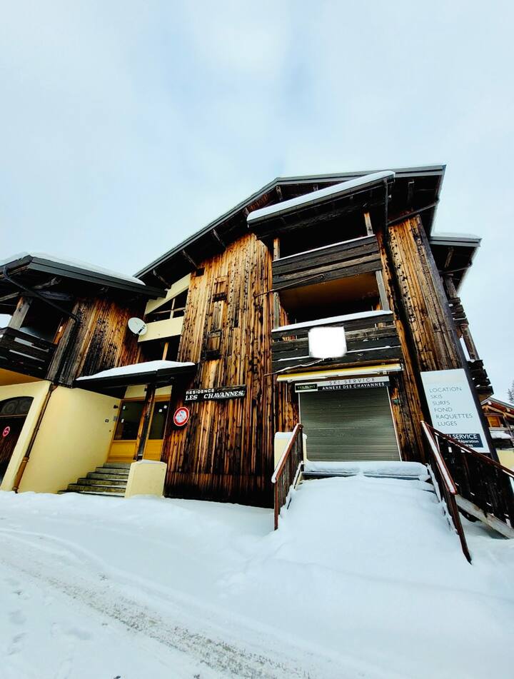 Studio 4 Pers (Max 3 Adultes)aux Pieds Des Pistes - Les Gets
