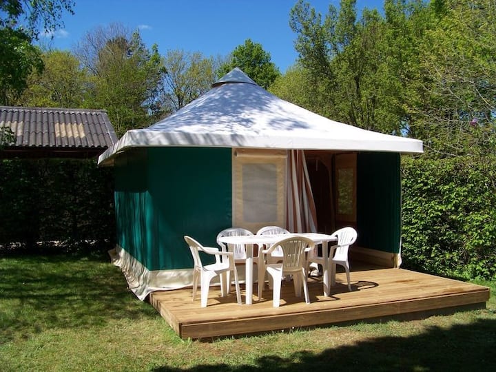 Bungalow Toilé Vintage Canal De Nantes à Brest - Blain