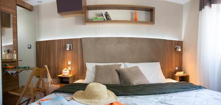 Mobilhome 40m² 6p, Nuit,week-end,vacances,300m Mer - Pornic