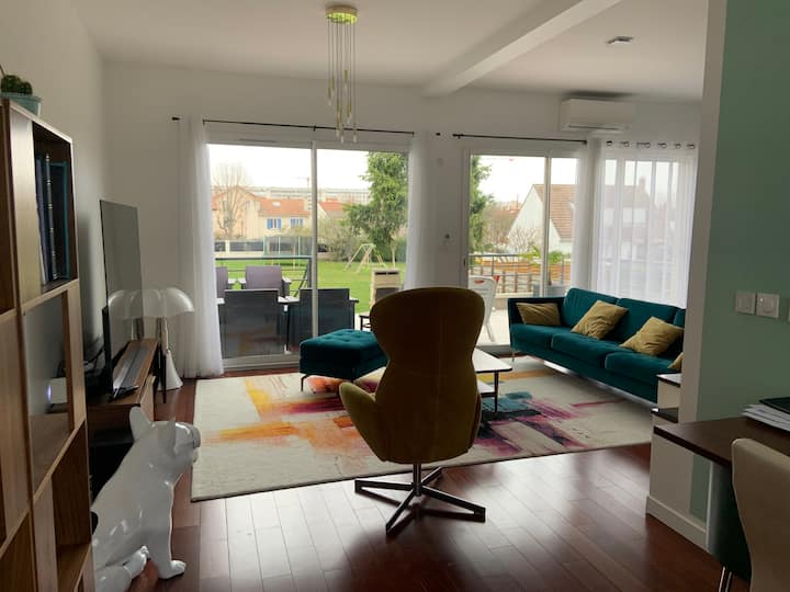 Villa Luxe 280m²jacuzzi & Parc – 20 Min Paris - Boulogne-Billancourt