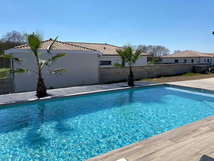 Magnifique Villa Contemporaine Avec Piscine - Dax