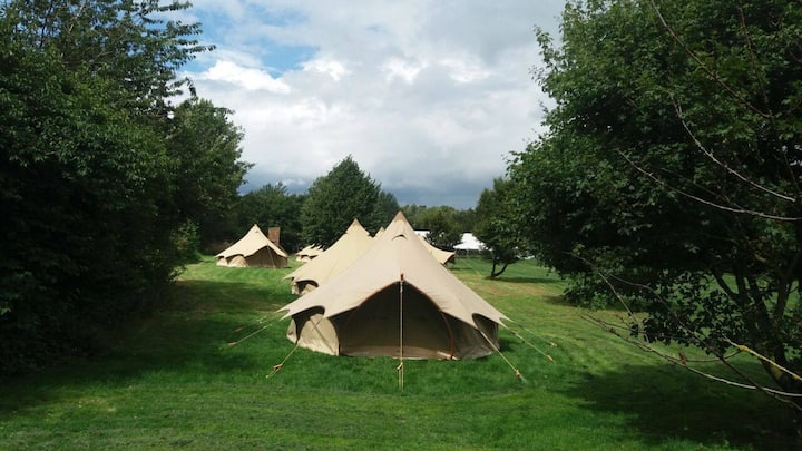 Be Wilder Camps- Safari Bell Tent Family - Bruton