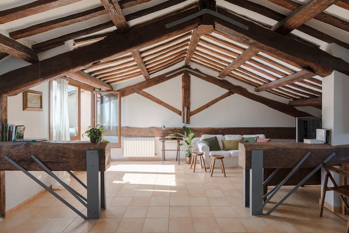 Penthouse In Trastevere With Rooftop Terrace - Vaticano