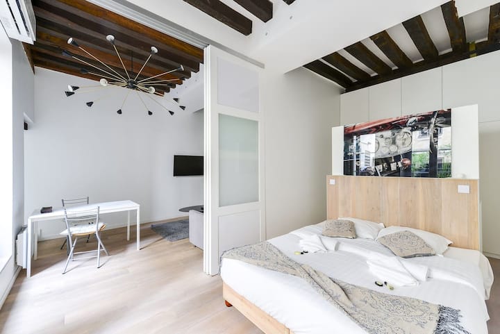 Beautiful Apartment 4p With Terrace - Montorgueil - París