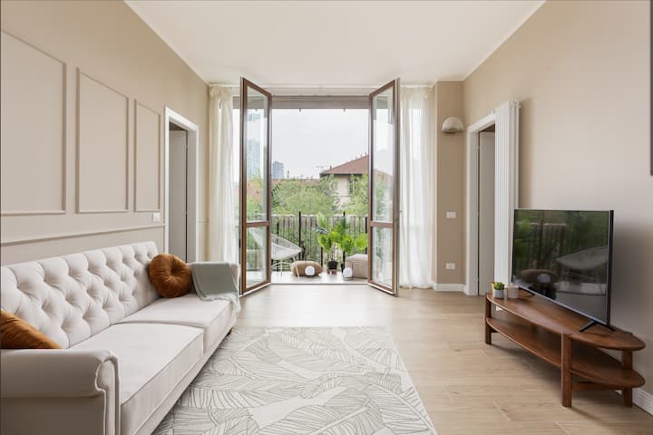 Glamour House With Balcony And City Views - Mailand