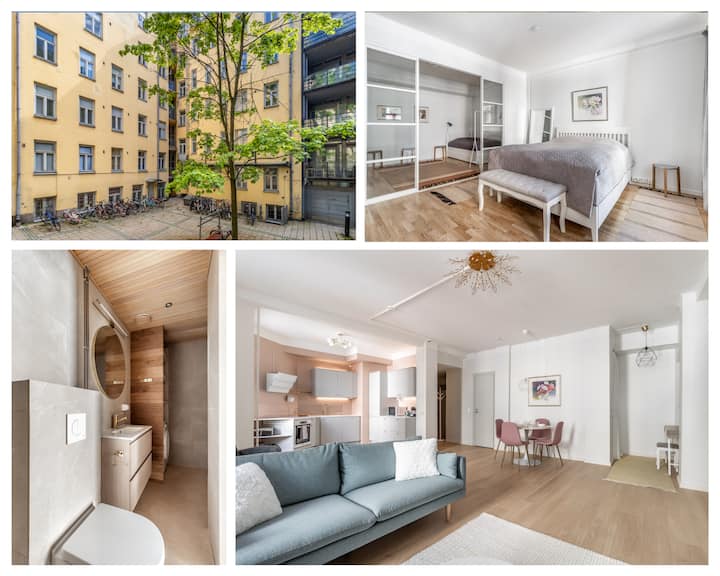 Elegant & Spacious 2br In The Heart Of Helsinki - 赫爾辛基