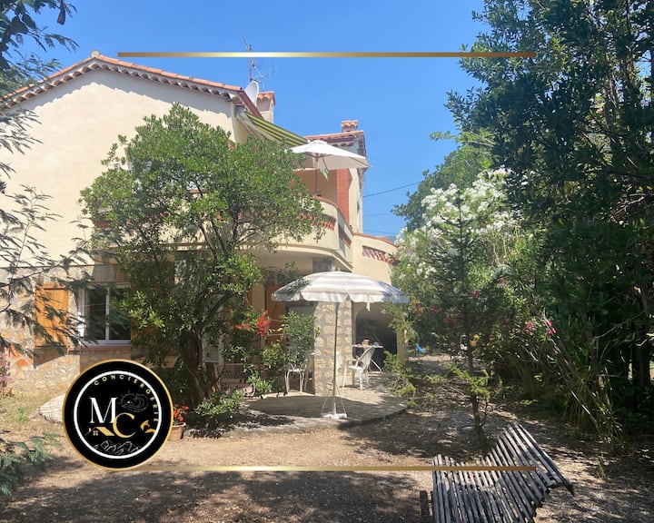 T2 Avec Jardin Calme, Bas De Villa - Mandelieu-la-Napoule