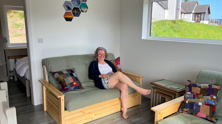 Abhainn- Modern 1 Bedroom Lodge With Amazing Views - Alladale Wilderness Reserve