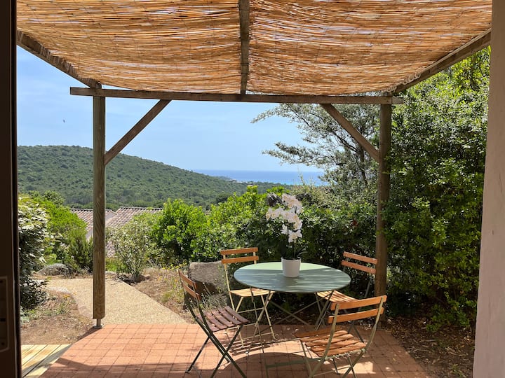 Studio Les Hauts De Santa Giulia Vue Mer - Porto-Vecchio