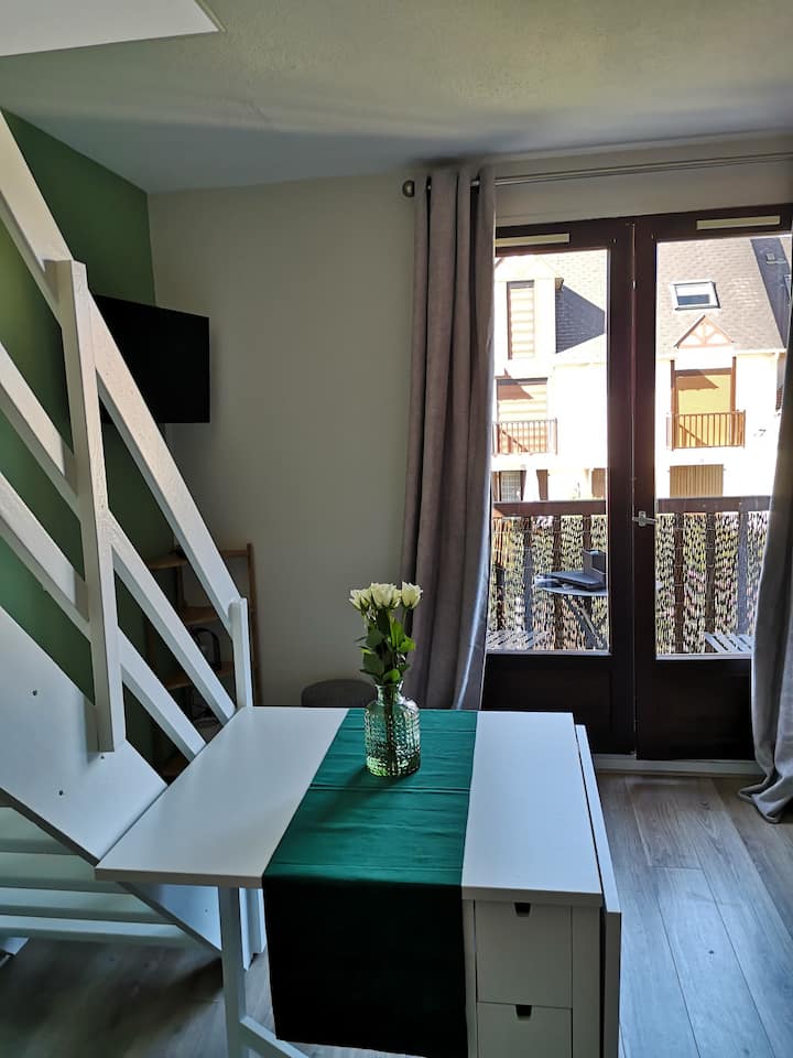 Studio Cosy Avec Chambre Mezzanine (Proche Mer) - Courseulles-sur-Mer