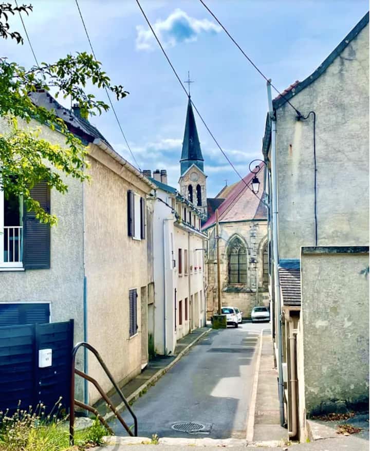 Studio Apt Near Charles De Gaulle Airport - Ermenonville