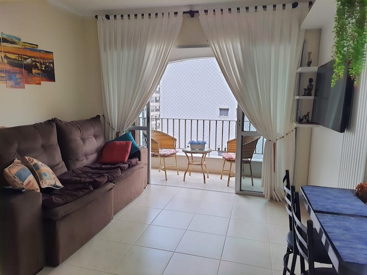Apto Confortável, Bem Localizado, Em Pitangueiras. - Guarujá