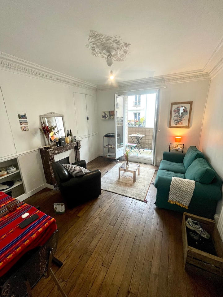 Charmant Appartement à Ménilmontant - Belleville - Paris