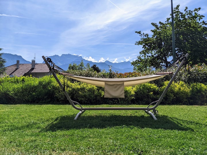 Lac D'annecy - Appartement 6 P - Jardin + Terrasse - Saint-Jorioz