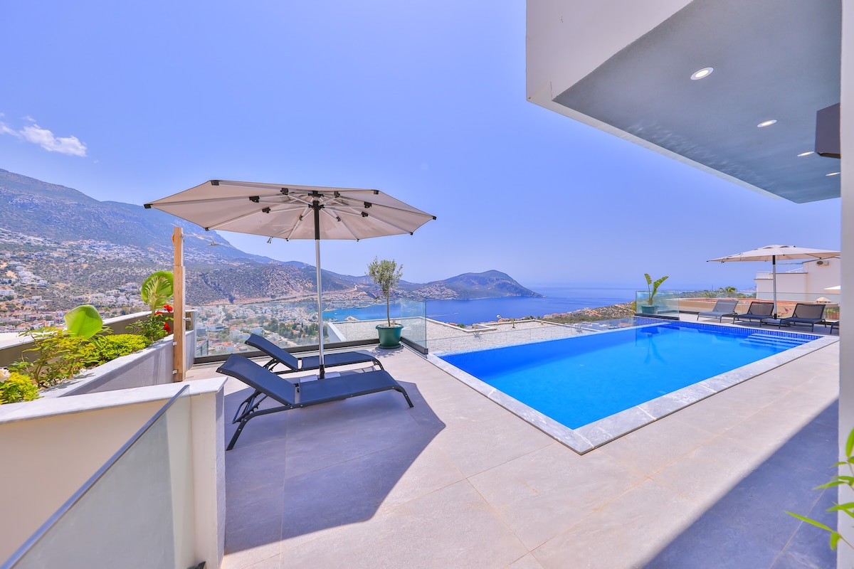 Villa Vacilando Kalkan Luxury Villa, Infinity Pool - Villas for Rent in ...