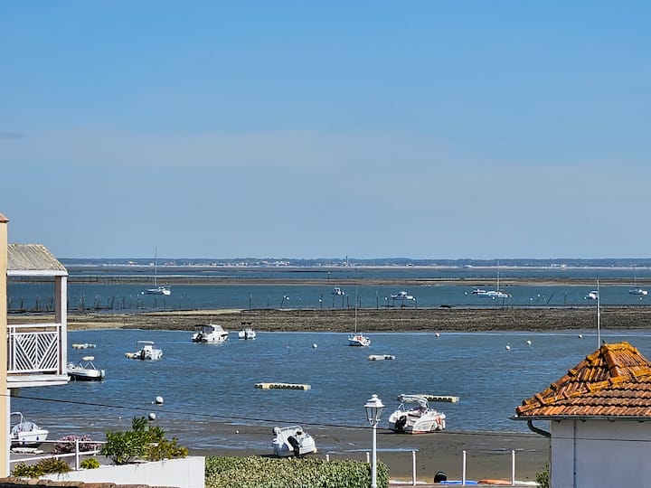 Appartement Vue Mer, Bord De Plage, Parking, Vélos - Cap Ferret
