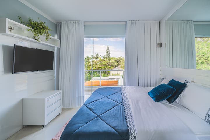 Casa Oásis: Próxima Ao Parque, 300m Do Mar - Penha