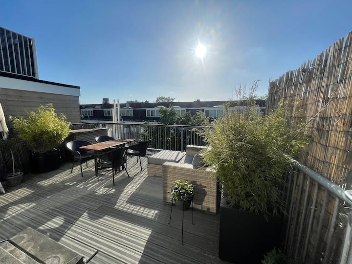 Bright And Spacious Apartment With Roof Terrace - Amsterdam