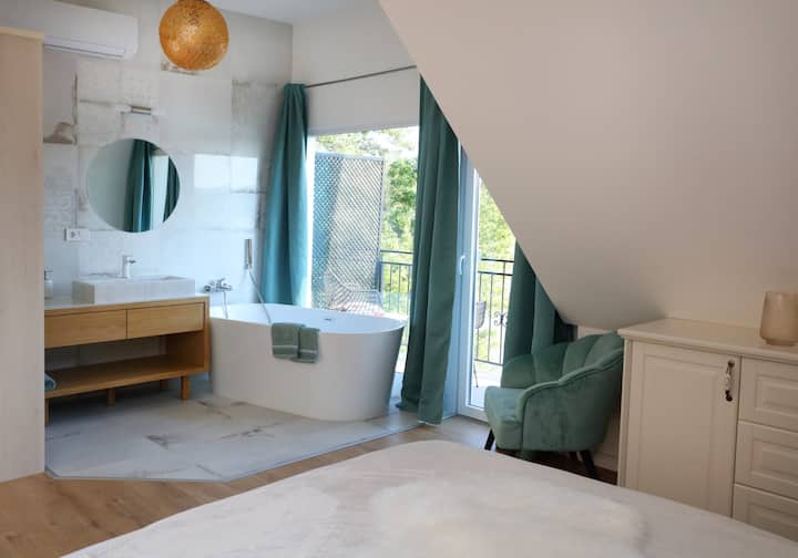 7. Harmony Lakosztály A Duna P'art Panzióban - Nagymaros