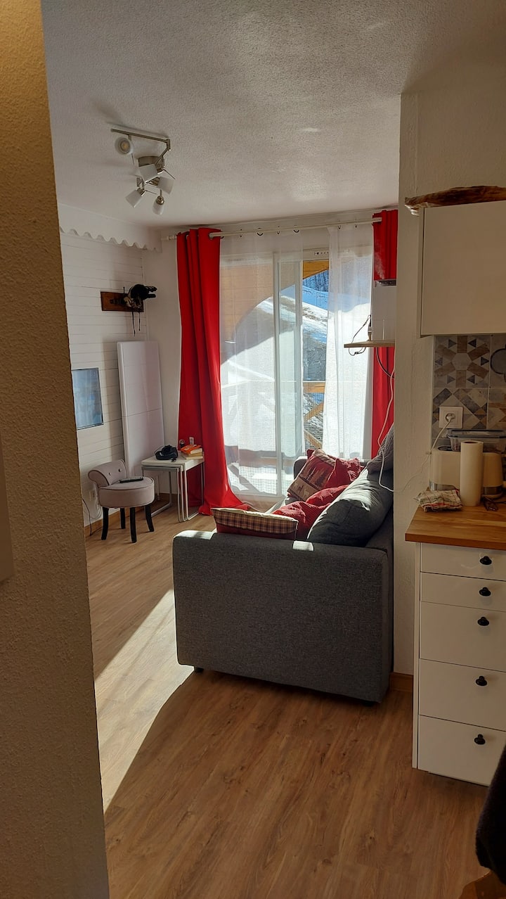 2 Chamb 34m² Exp Sud Tout Confort Balcon Du Soleil - La Foux d'Allos