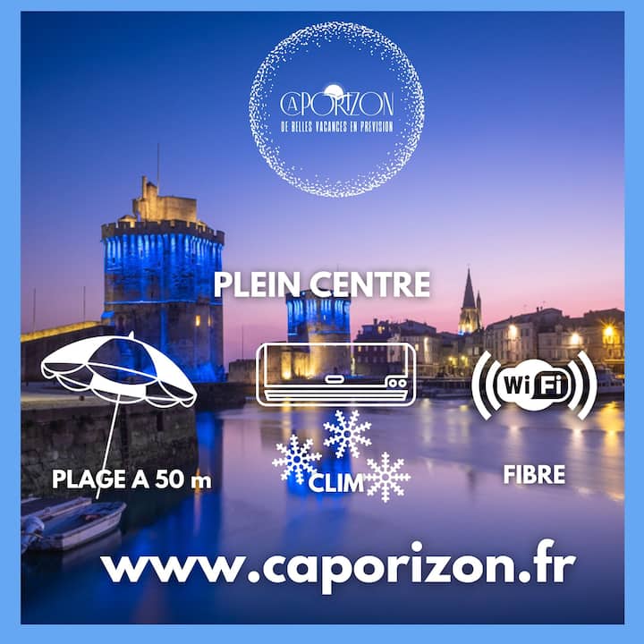 💙Plein Centre Vieux Port T2  à 100m Plage - La Rochelle