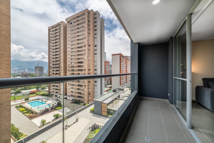 Stylish 1bd Apt 8mins Parque Lleras By Housy Host - Medellín