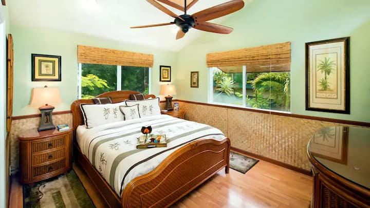 Tropical Private Bedroom - Mahina Suite W/ Sundeck - Kailua-Kona, HI