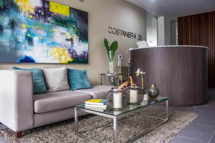 Cozy Apartment With Oceanview Parking Included A/c - Peru