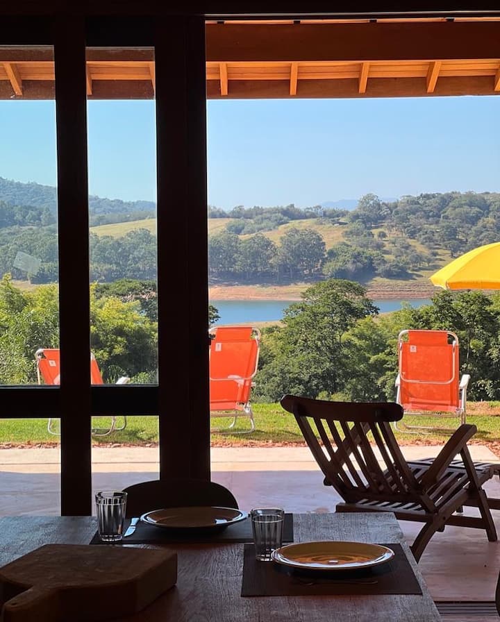 Tranquilidade, Vista Espetacular E  Bom Gosto. - Bragança Paulista