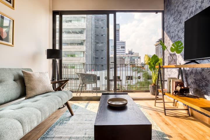 Mr. W | Reforma Brand New Building | 2 Br | Gym - Mexico State